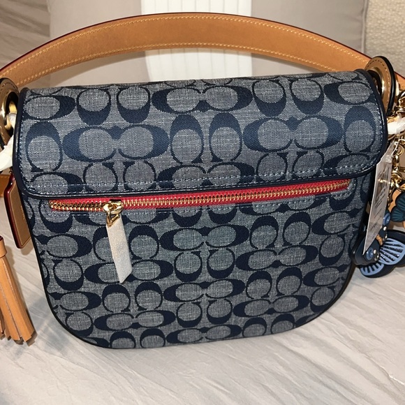 Coach | Bags | Coach Denim Shoulder Bag And Cross Body Bag | Poshmark